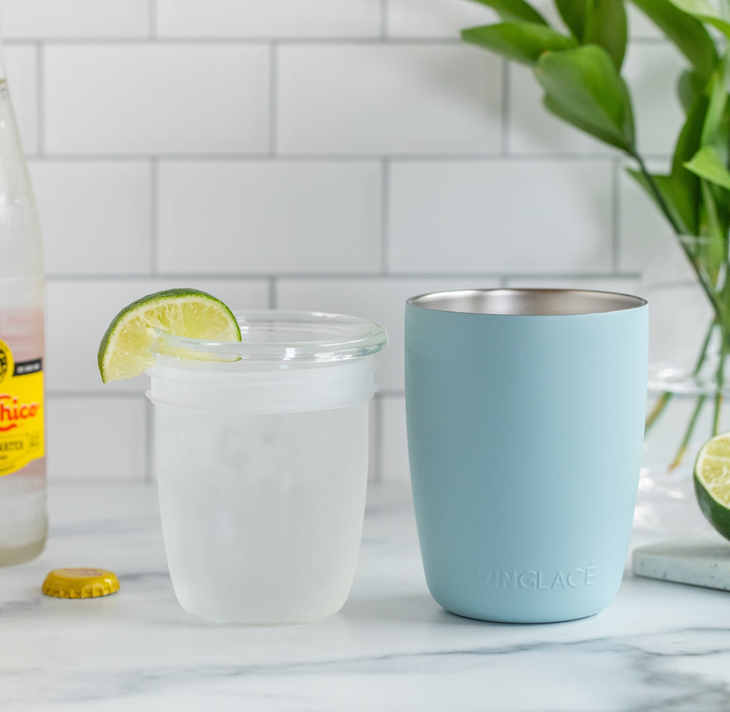 Glass Lined Drinkware - Cupholder Ready – Vinglacé