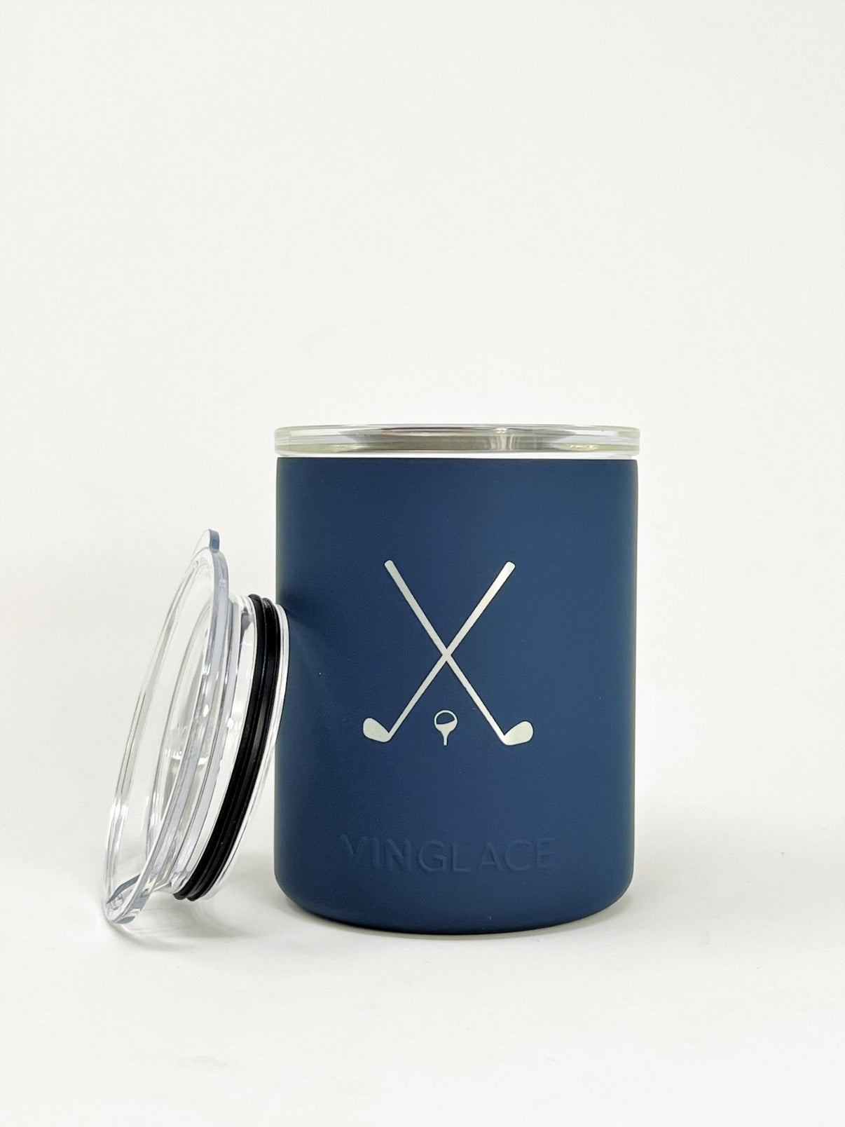 Luxury Golf Gifts for Him: Golf Whiskey Glass - Vinglacé